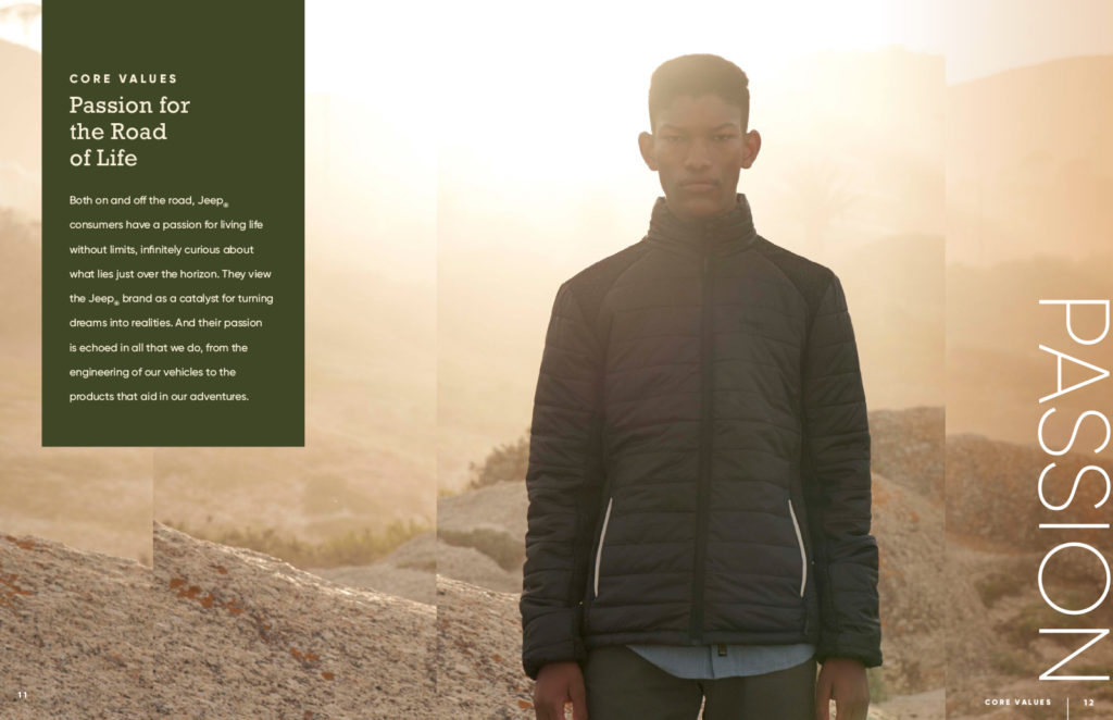 Brand Guidelines for Jeep Global Licensing | StyleWorks Creative